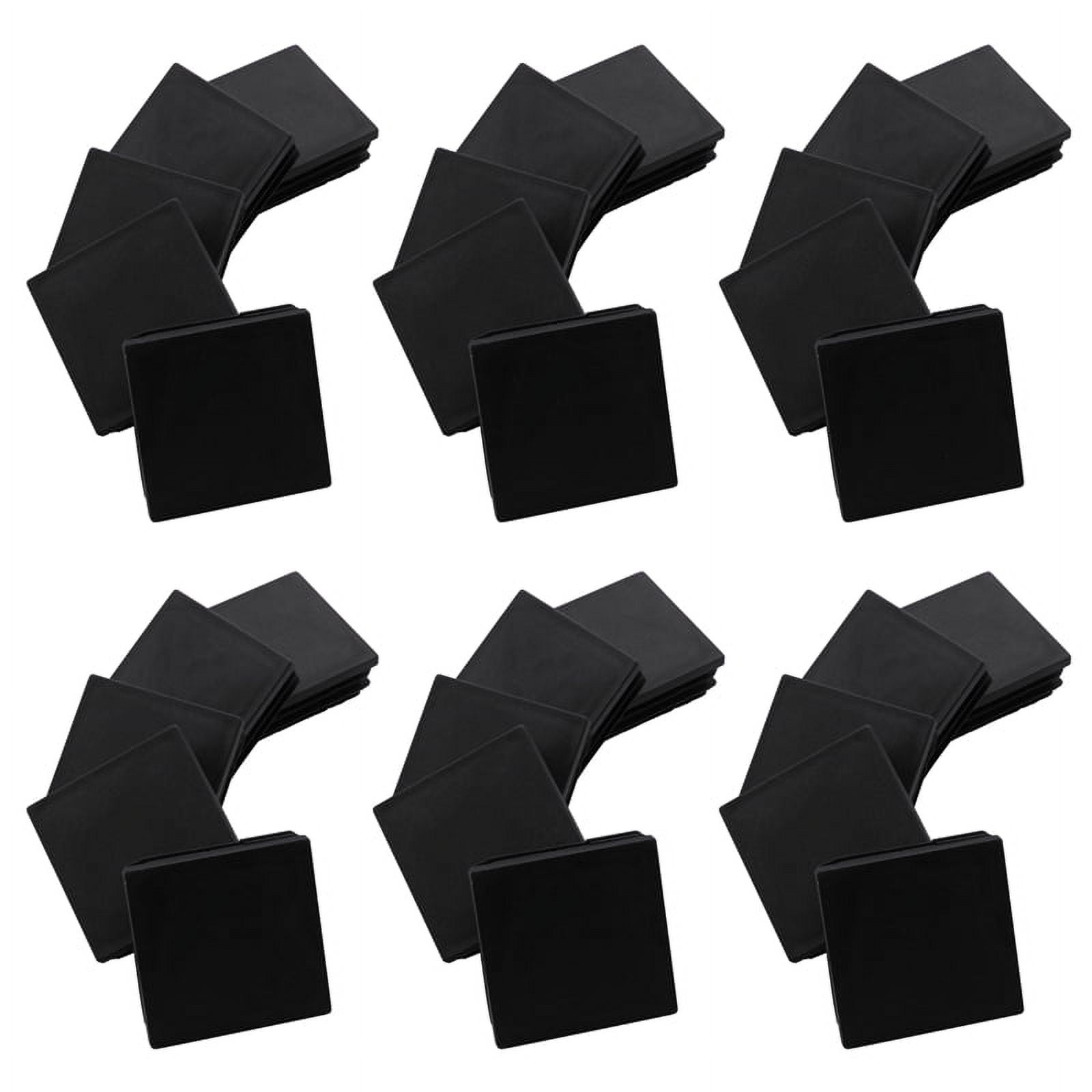 Plastic Square Tubing Inserts End Blanking Cover Caps 50mmx50mm 30 Pcs ...