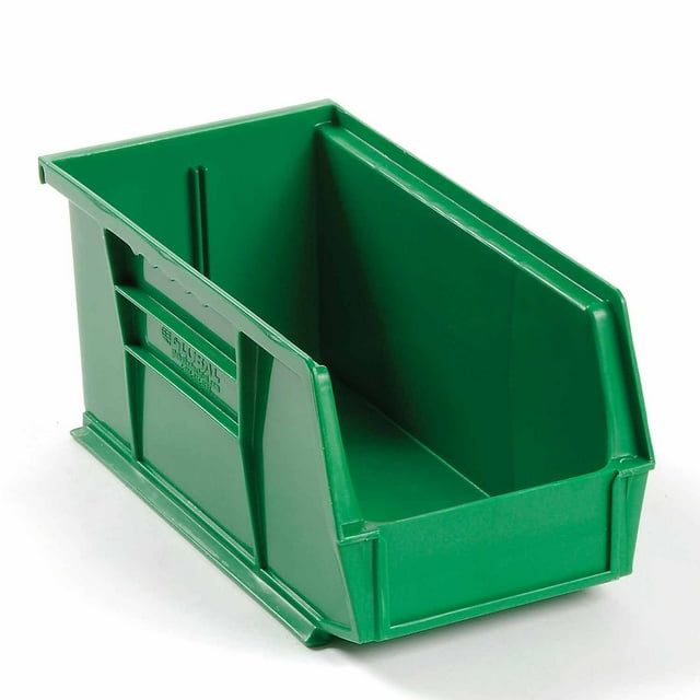 Quantum Storage Systems 269682GN Plastic Stackable Bin - 5.5 x 10.88 x ...