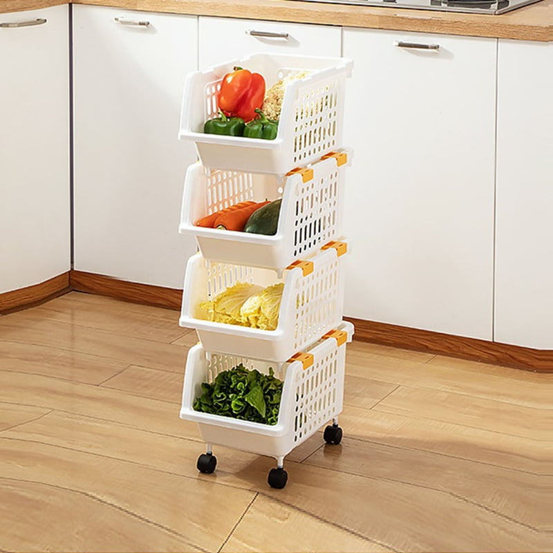 Plastic Stackable Storage Box Small Open Front Storage Box Suitable for ...