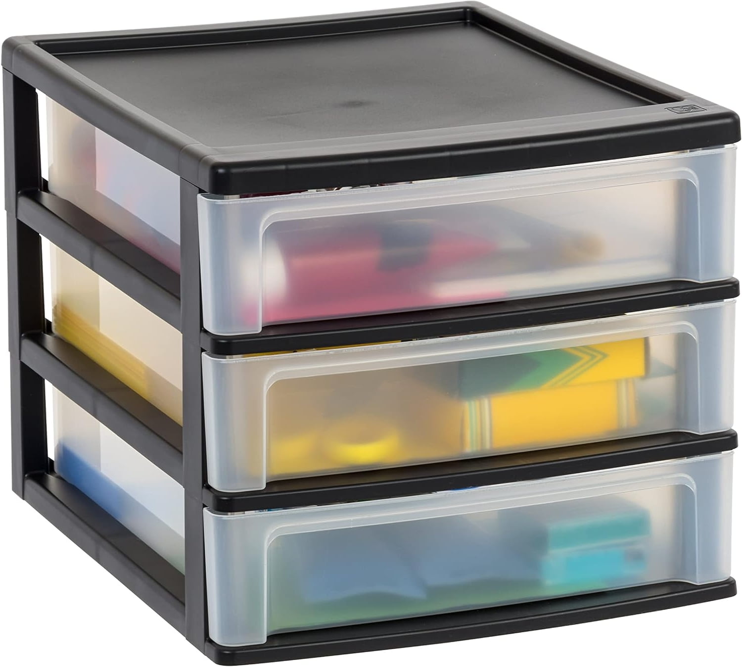 Plastic Stacking Desk Top Storage Organizer - Walmart.com