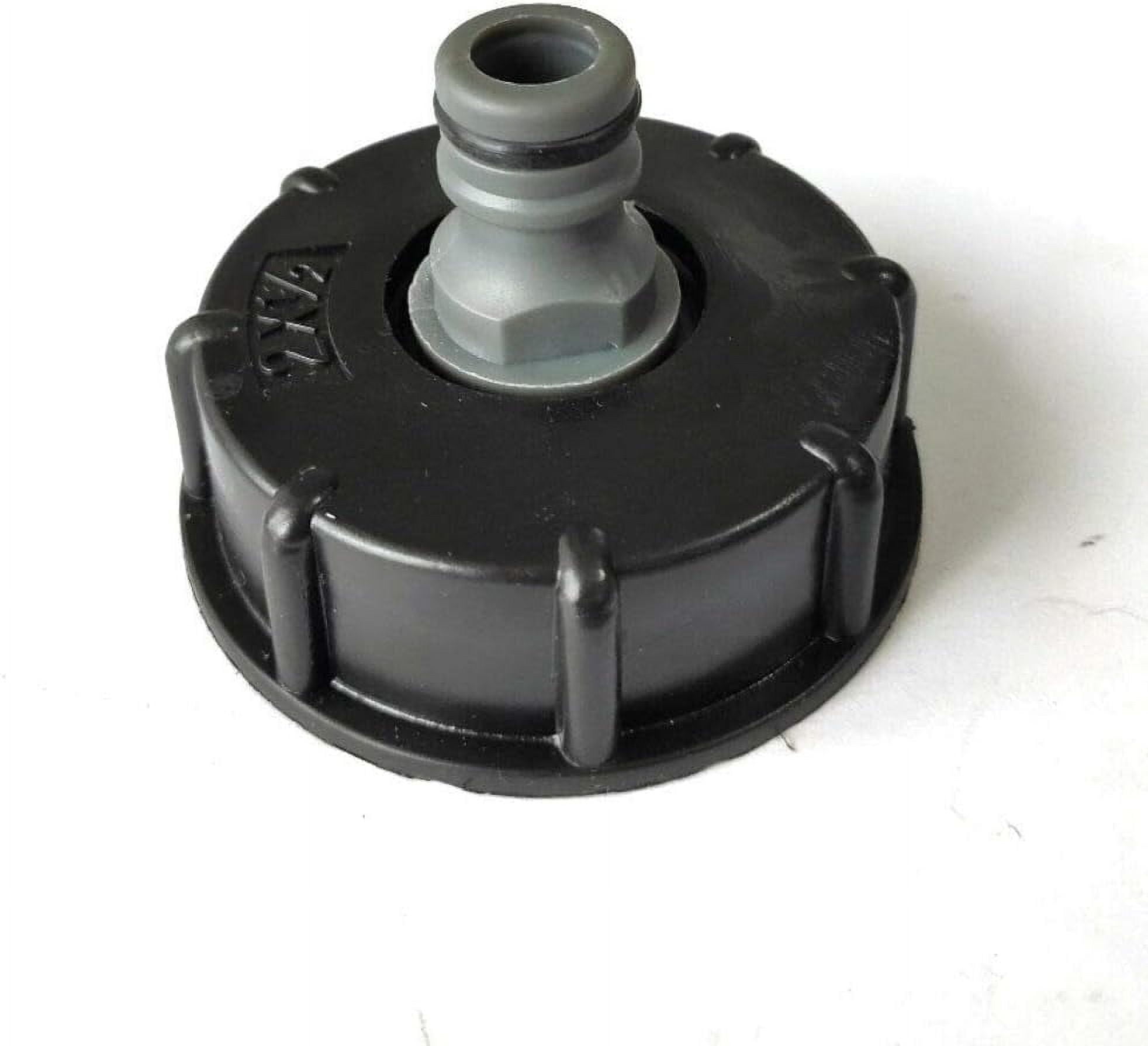 Plastic Stainless Steel 304 IBC Tote Tank Drain Adapter, Abrasion ...