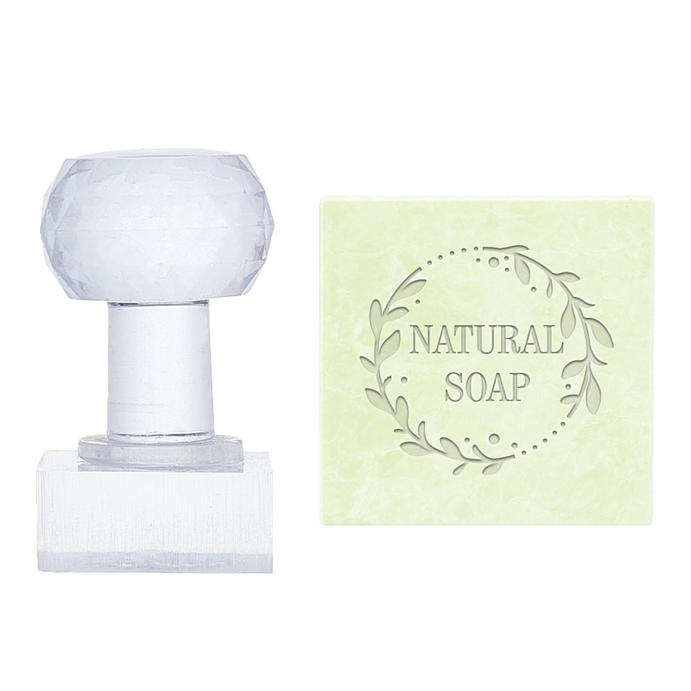 Plastic Stamps DIY Soap Molds Supplies Square Word 35x35mm DIY ...