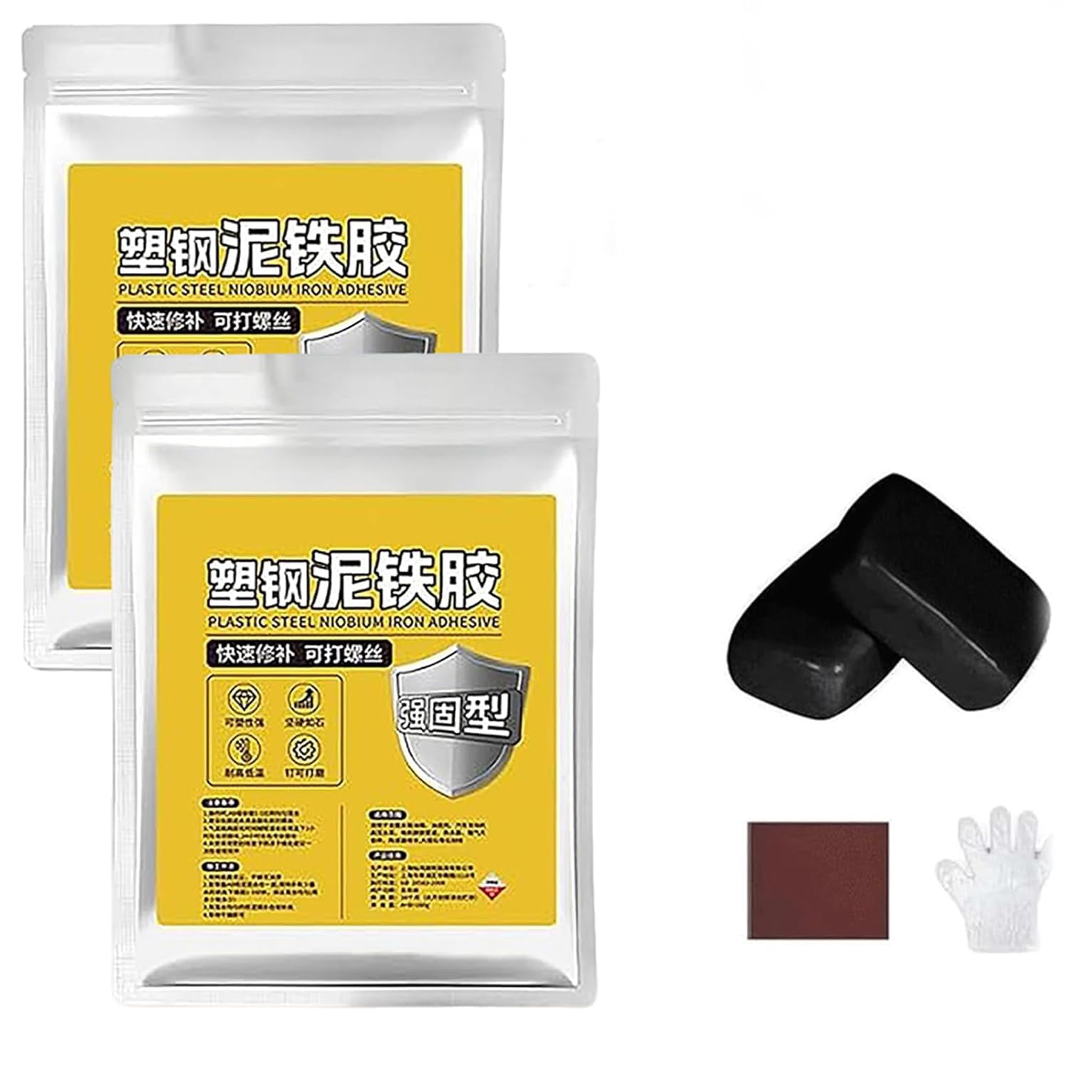 Plastic Steel Mud Iron Glue, Welding High-Strength Metal Repair ...