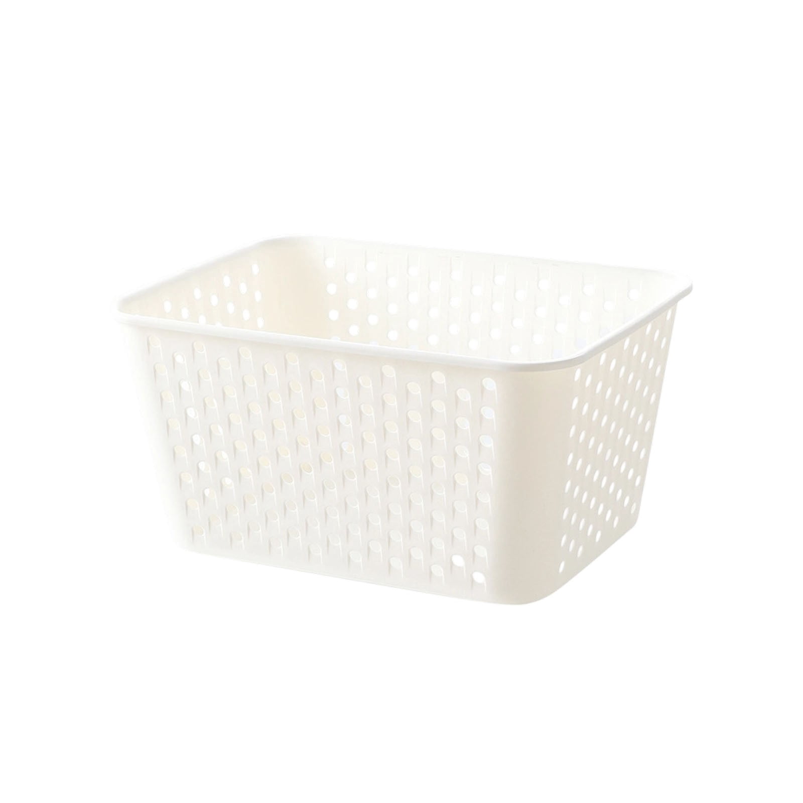 Plastic Storage Basket with Handle Storage Bin Decorative Storage ...