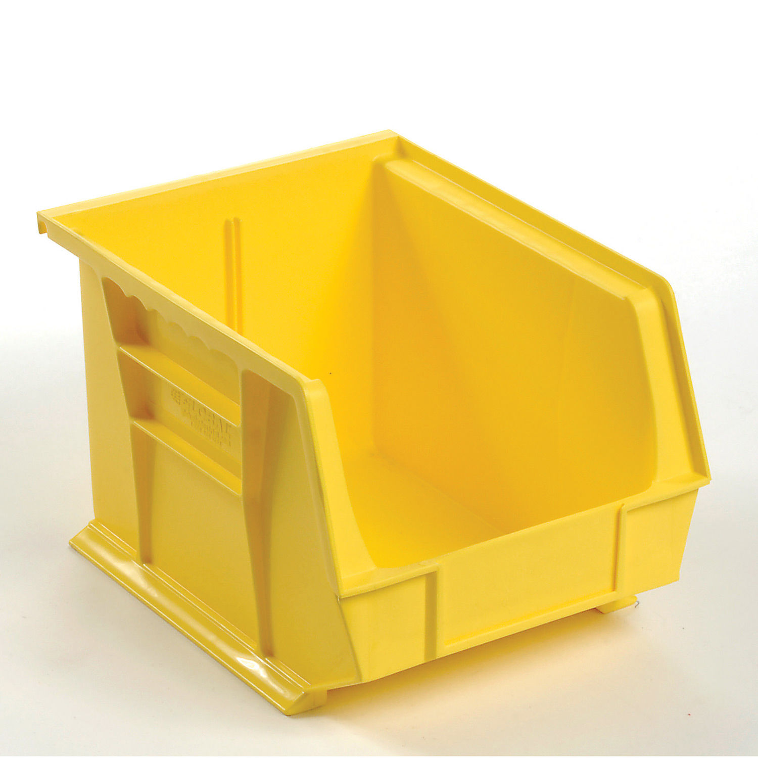 Plastic Storage Bin - Parts Storage Bin 8-1/4 x 10-3/4 x 7, Yellow, Lot ...