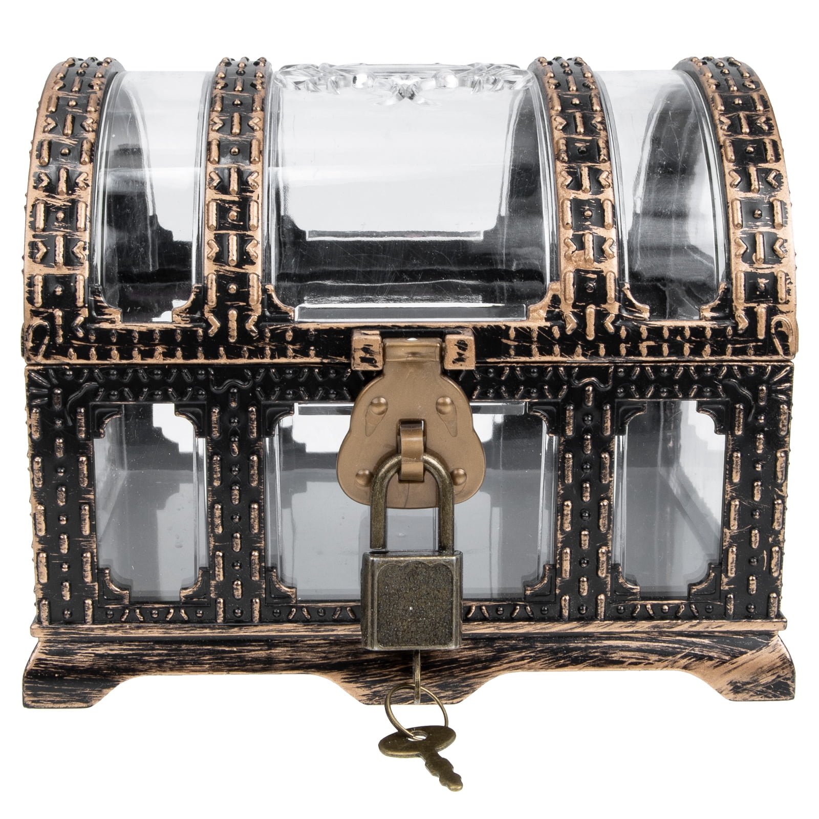 Plastic Storage Bins Treasure Chest Toy Halloween Décor Decoration ...