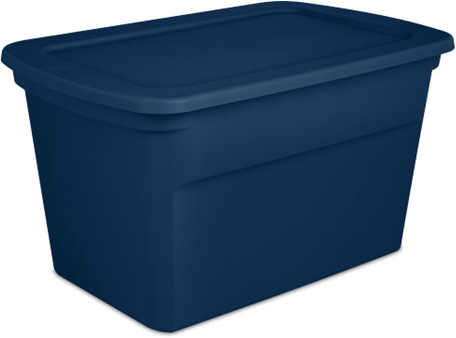 Plastic Storage Bins with Lids, Large Box Containers, 30 Gallon, Blue ...