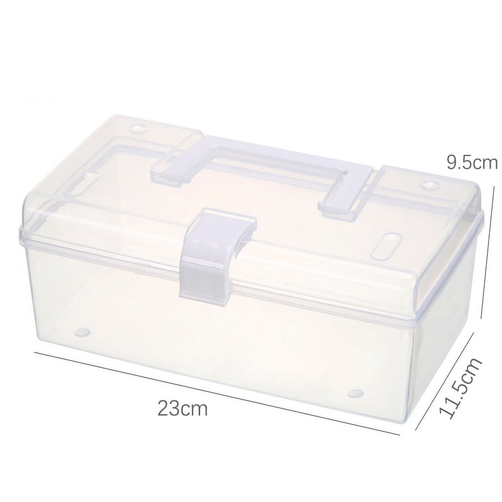 Plastic Storage Box Medical Box Organizer Multi-Functional Portable ...