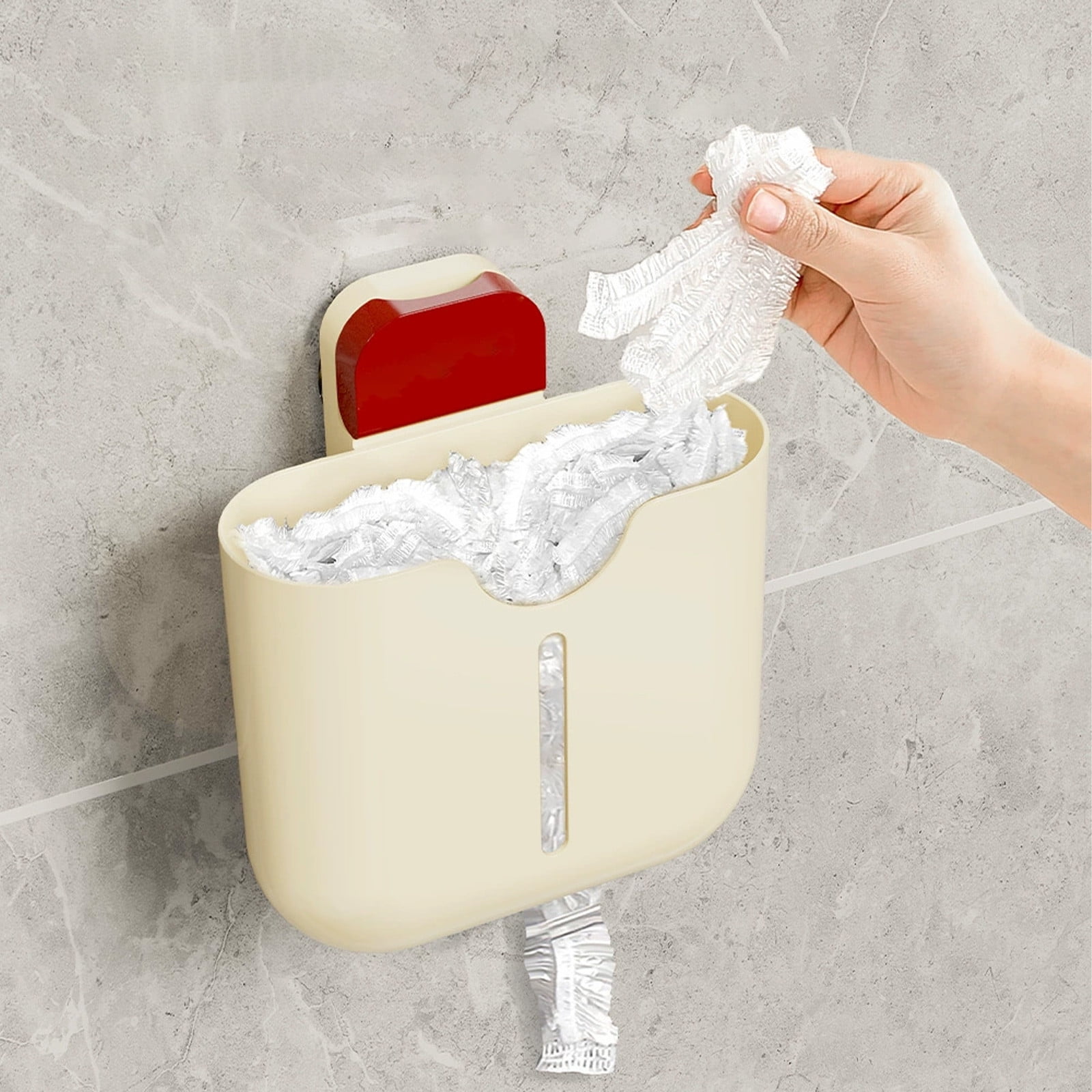 Plastic Storage Box, Multi-Compartment Waste Bin, Stackable Design, for ...