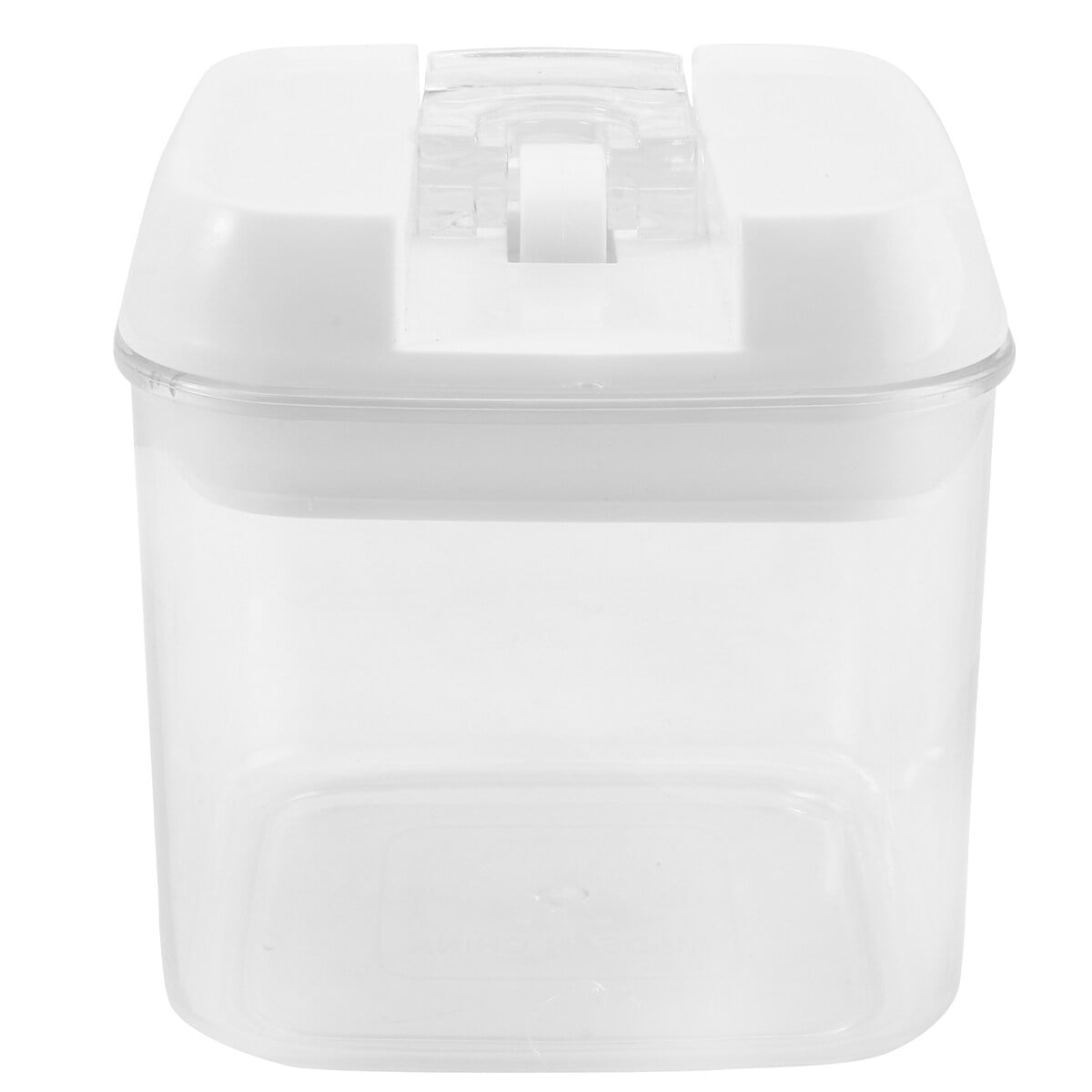 IMIKEYA Transparent Plastic Cereals Container with Sealing Lid for ...