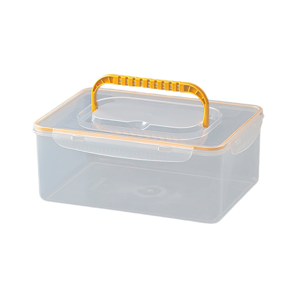 Plastic Storage Boxes Packaging Transparent Tool Case Screw Craft ...