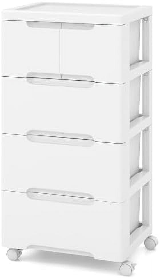 Plastic Storage Drawer Cart, Mobile Utility Cart, Home Craft Organizer ...