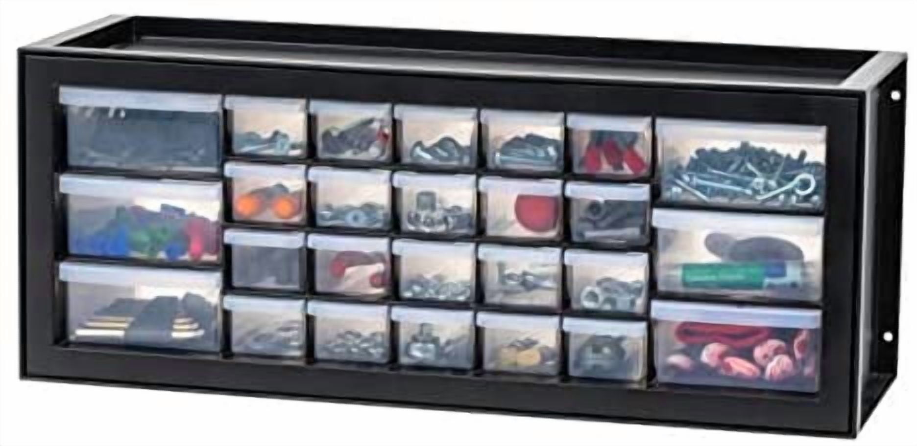 Plastic Storage Drawers, 26-Drawer, Stackable Teacher Toolbox, Small ...