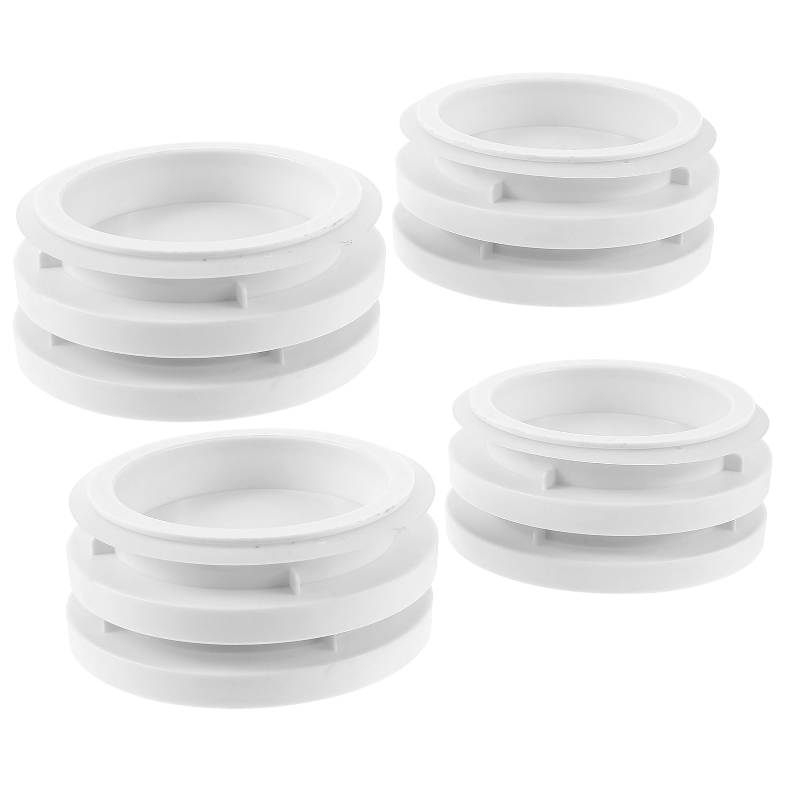 Plastic Storage Jar Lid Household Glass Tea Dried Fruit Sealed (black ...