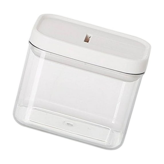 Plastic Storage Jar With Sealed Seal Clear Visible Design Dry Goods ...