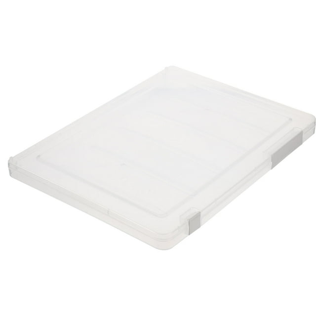 Plastic Storage Organizer File Sorting Box Makeup Pouch Document Folder ...