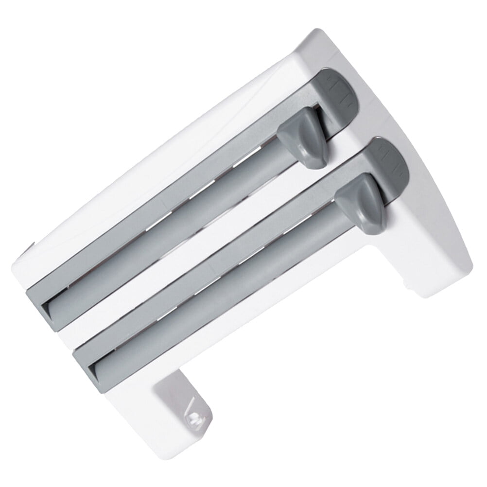 Plastic Storage Rack Storage Shelf Kitchen Wall Organizer Wall Cling ...