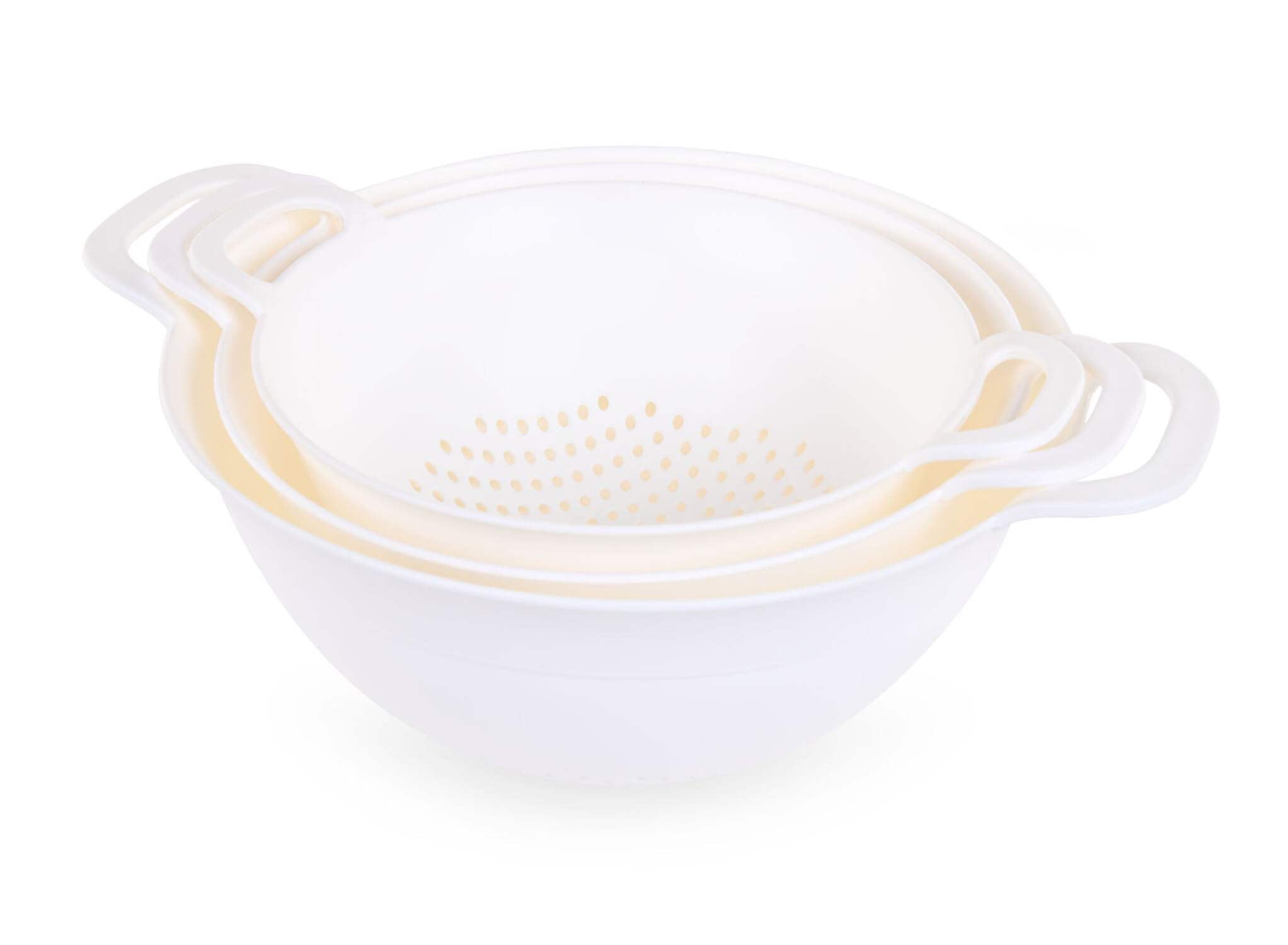 Mintra Home - Plastic Strainer Colanders Set (3 Pack) - kitchen, pasta ...