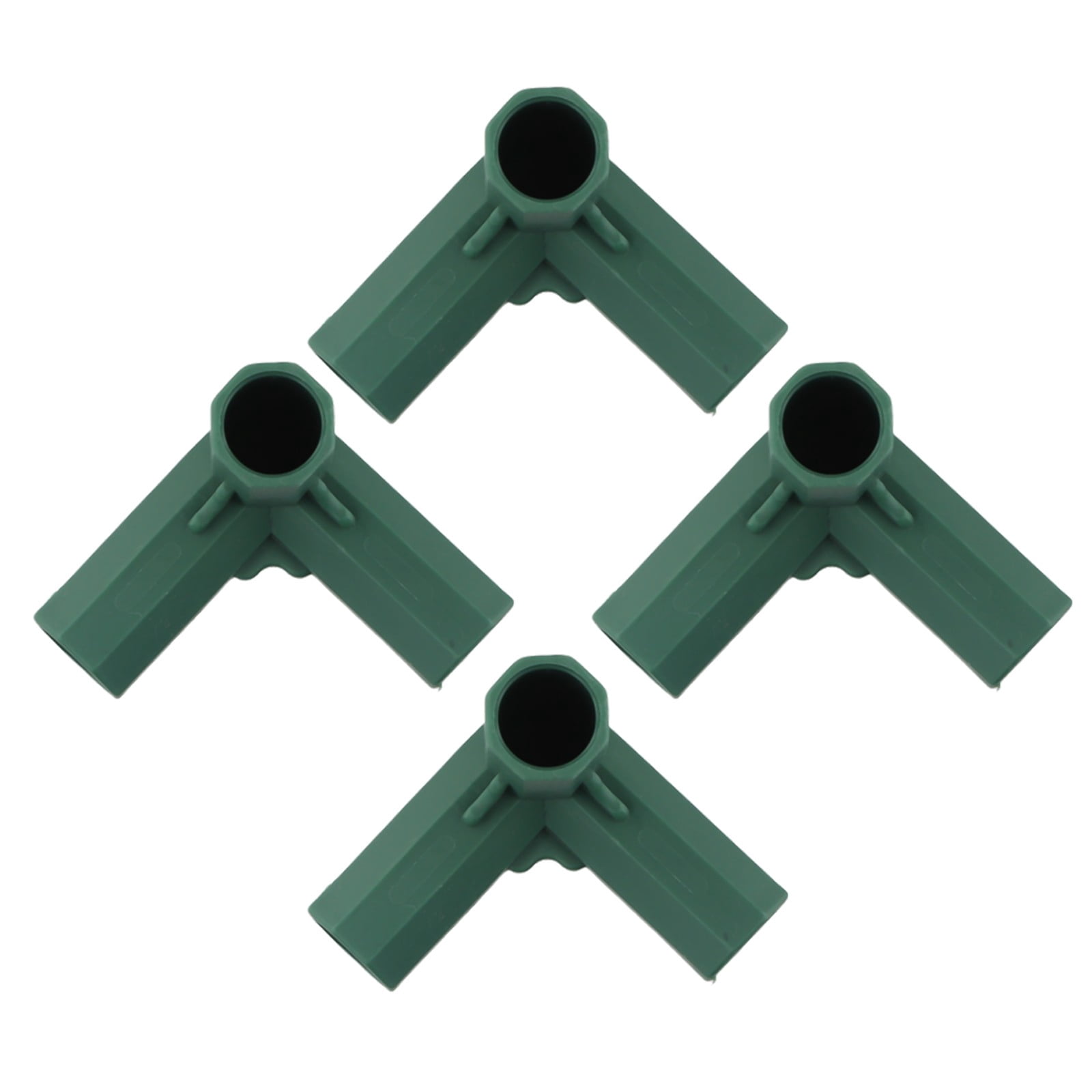 Plastic Structure Connectors Green Outdoor Garden Greenhouse Pole ...