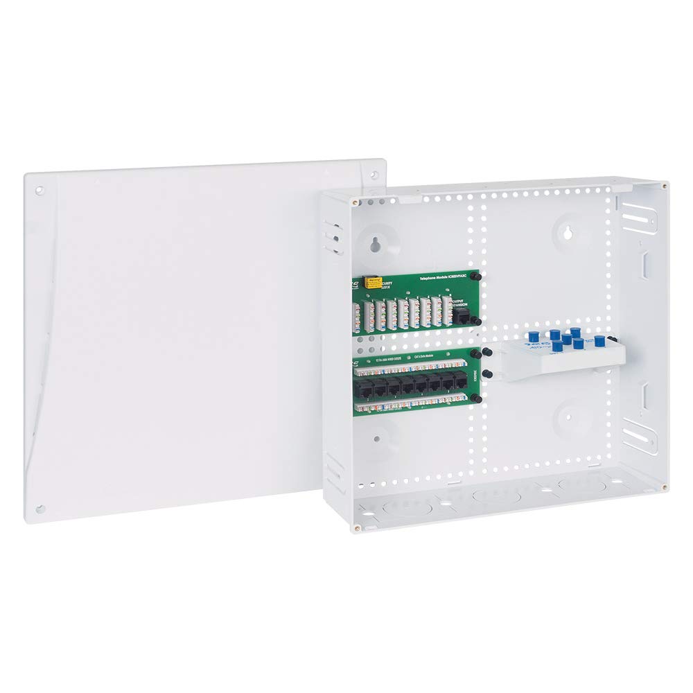 Plastic Structured Wiring Enclosure with Cover, Media Enclosure with ...