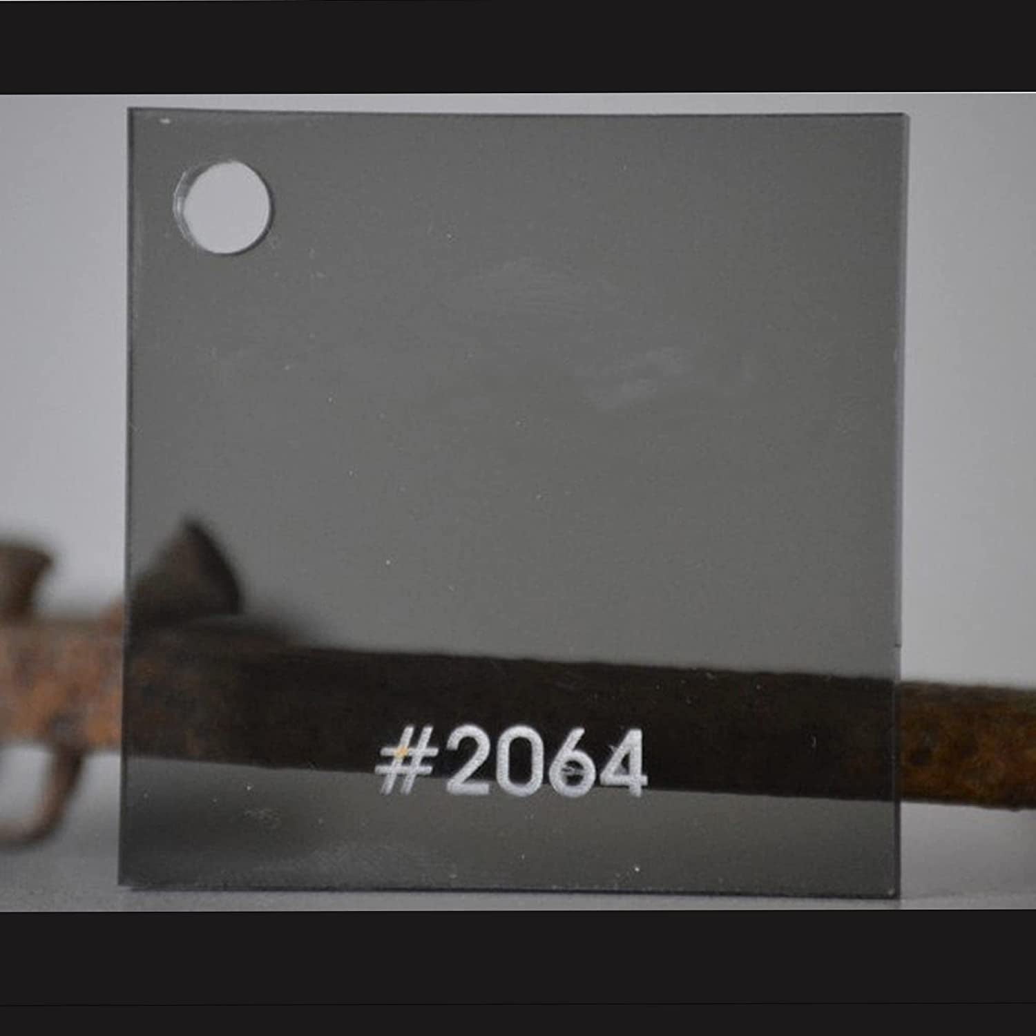 Plastic Supply - Light Gray/Smoke Transparent Plexiglass #2064-1/8 ...