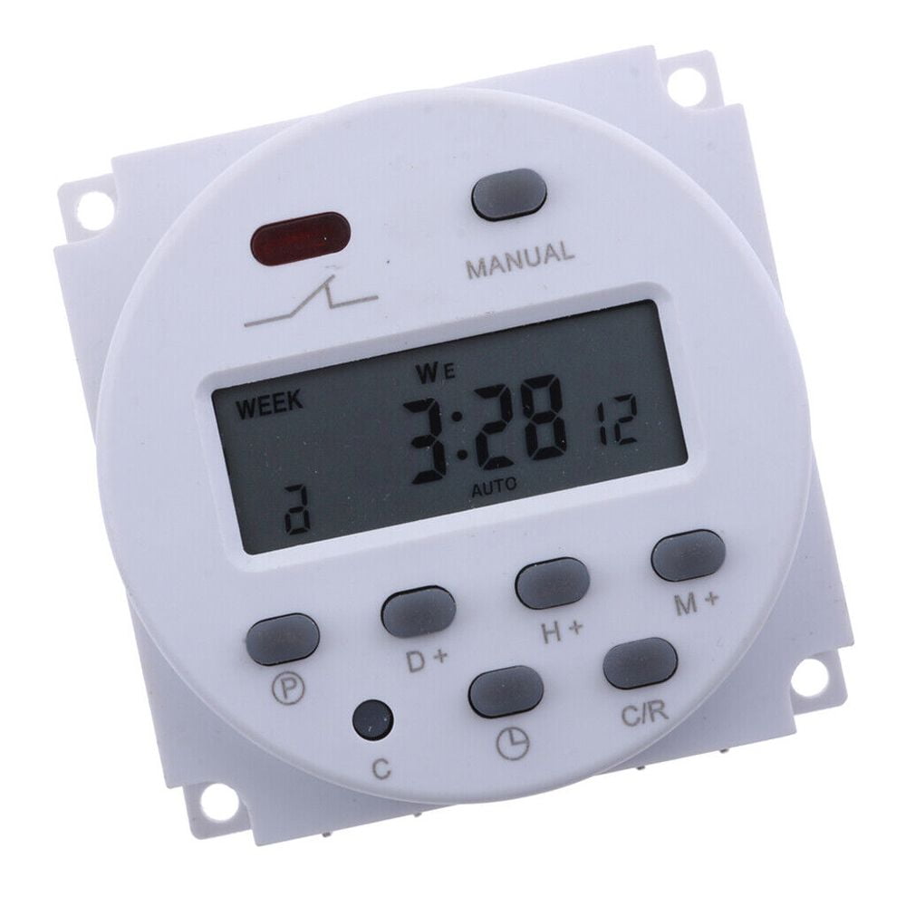 Plastic Switches Ad Timer Programmable Digital 12V Timer Control Switch ...