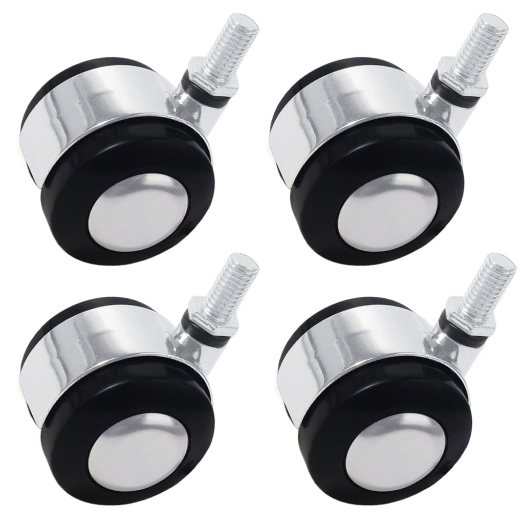 Plastic Swivel Casters Furniture Caster Wheels 4pcs for Easy Mobility ...
