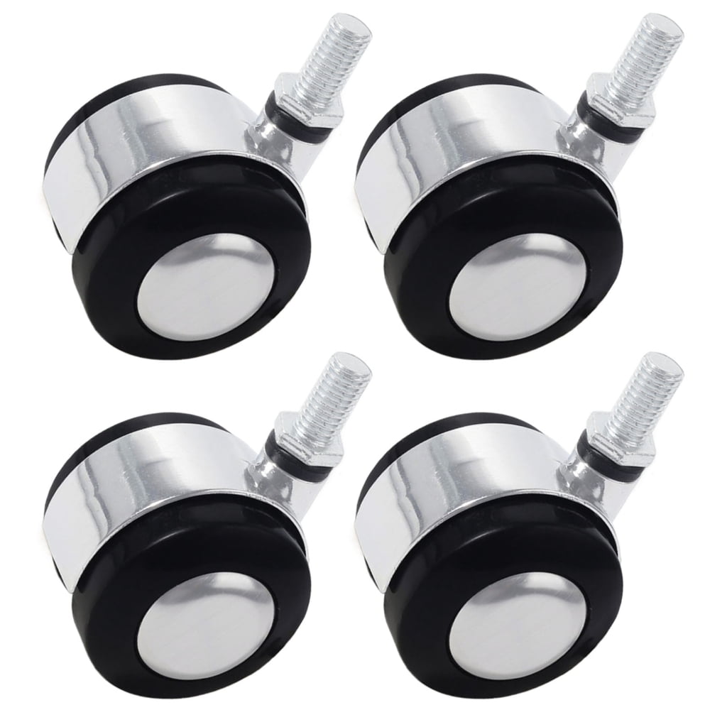 Plastic Swivel Casters Furniture Caster Wheels 4pcs for Easy Mobility ...