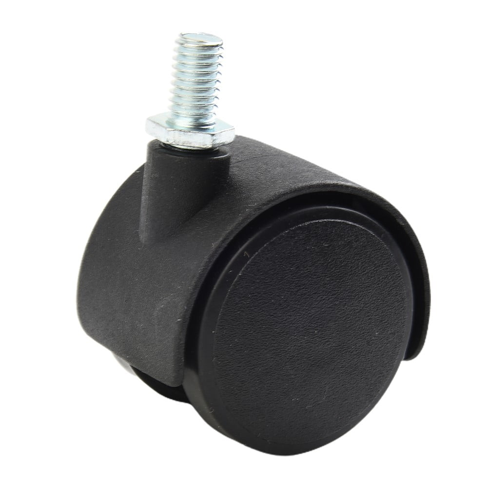 Plastic Swivel Roller With Brake 40Mm Caster Wheel Replacement For ...