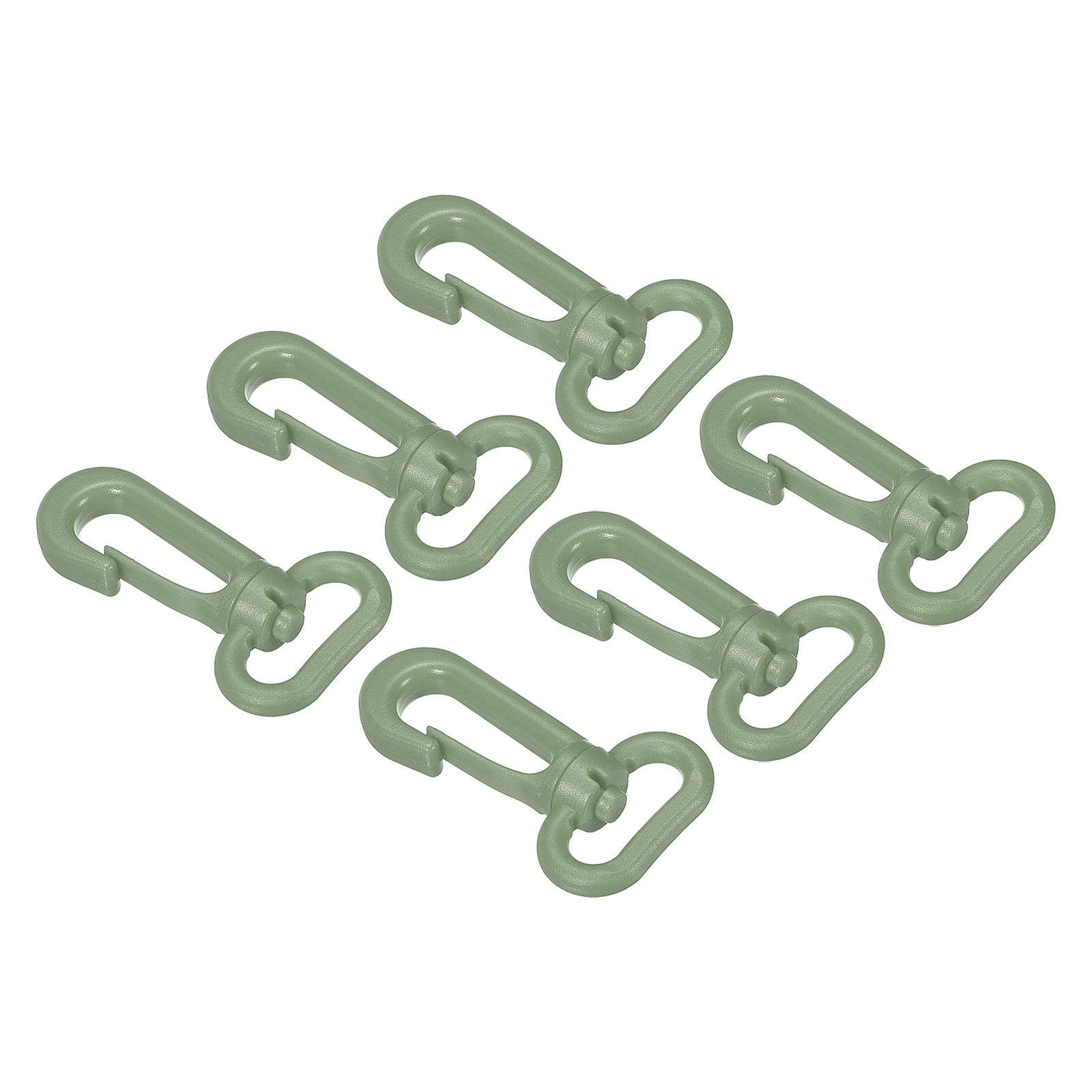 Plastic Swivel Snap Hook Rotary Lobster Clasp Buckle for Backpack Luggage Webbing Strap, Gray ...