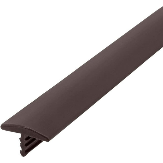 Plastic T Molding 5 8 Inch Dark Chocolate Brown Flexible Polyethylene