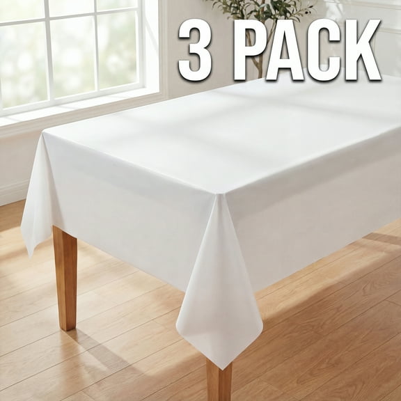XUERUI-24 Pack Rectangular Tablecloths BPA-Free Plastic, 54 x 108 inch ...