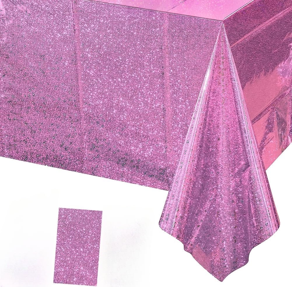 Plastic Tablecloths Waterproof Disposable Plastic Table Covers for ...