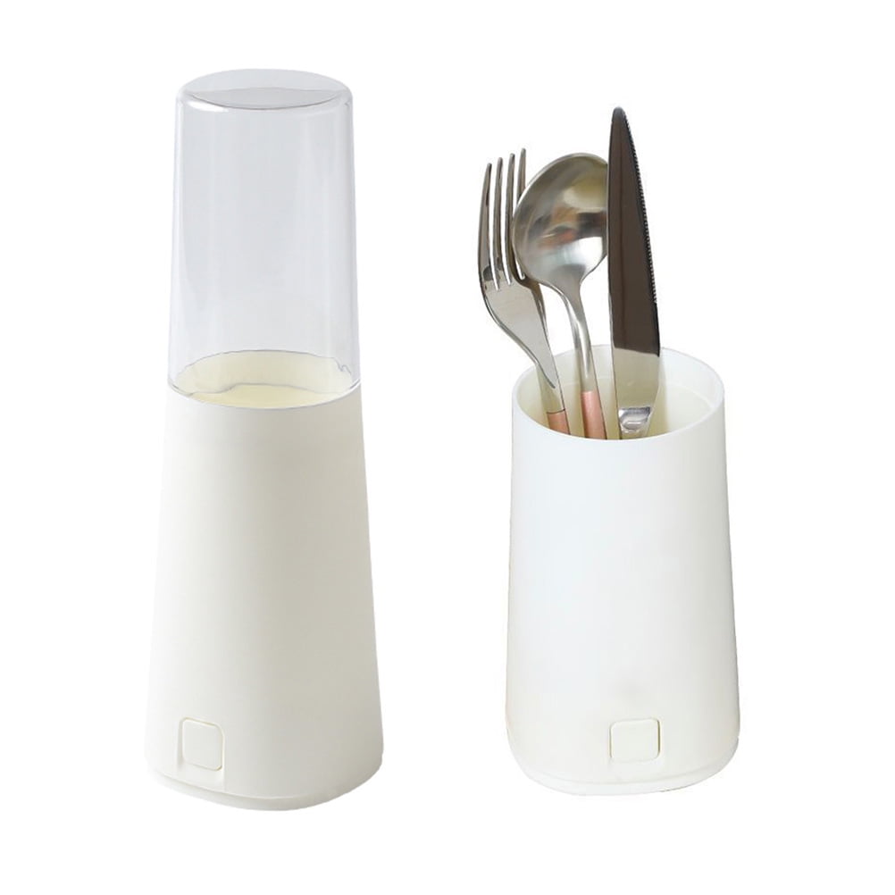 Plastic Tableware Holder Detachable Easy Wash Chopsticks Organizer ...