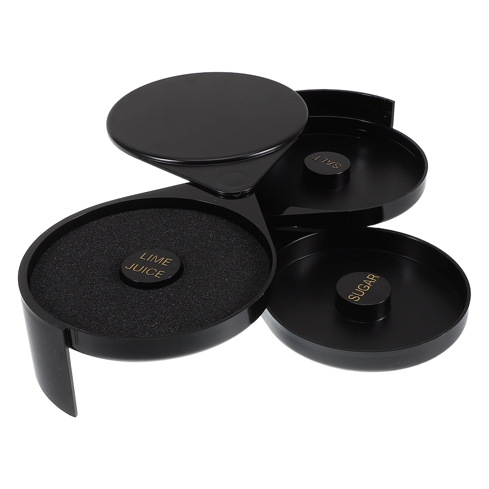 Plastic Three-Tier Seasoning Organizer For Cocktails Ideal For ...