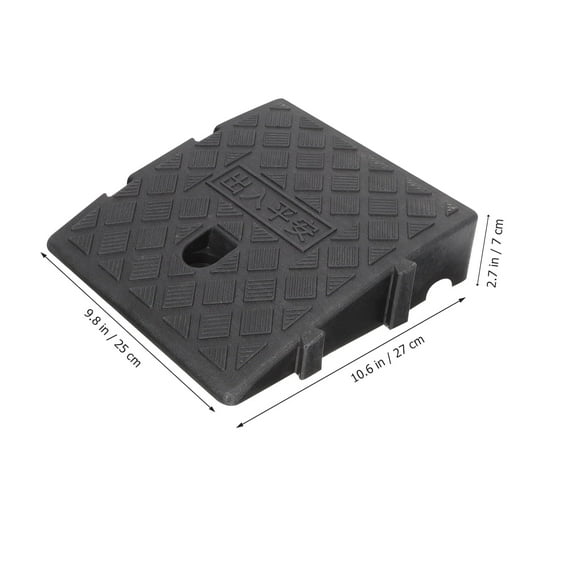 Plastic Threshold Ramp – Lightweight Portable Slope for Wheelchairs ...