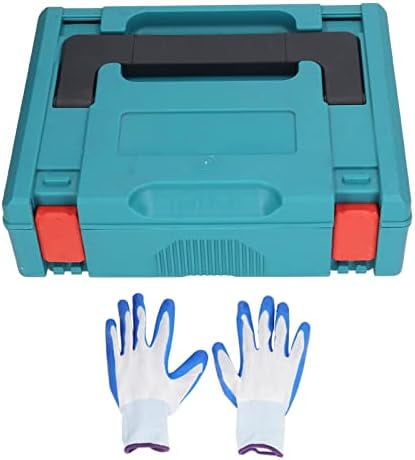 Plastic Tool Box, 13.39" x 10.24" x 4.13" Storage Toolbox Case, Large ...