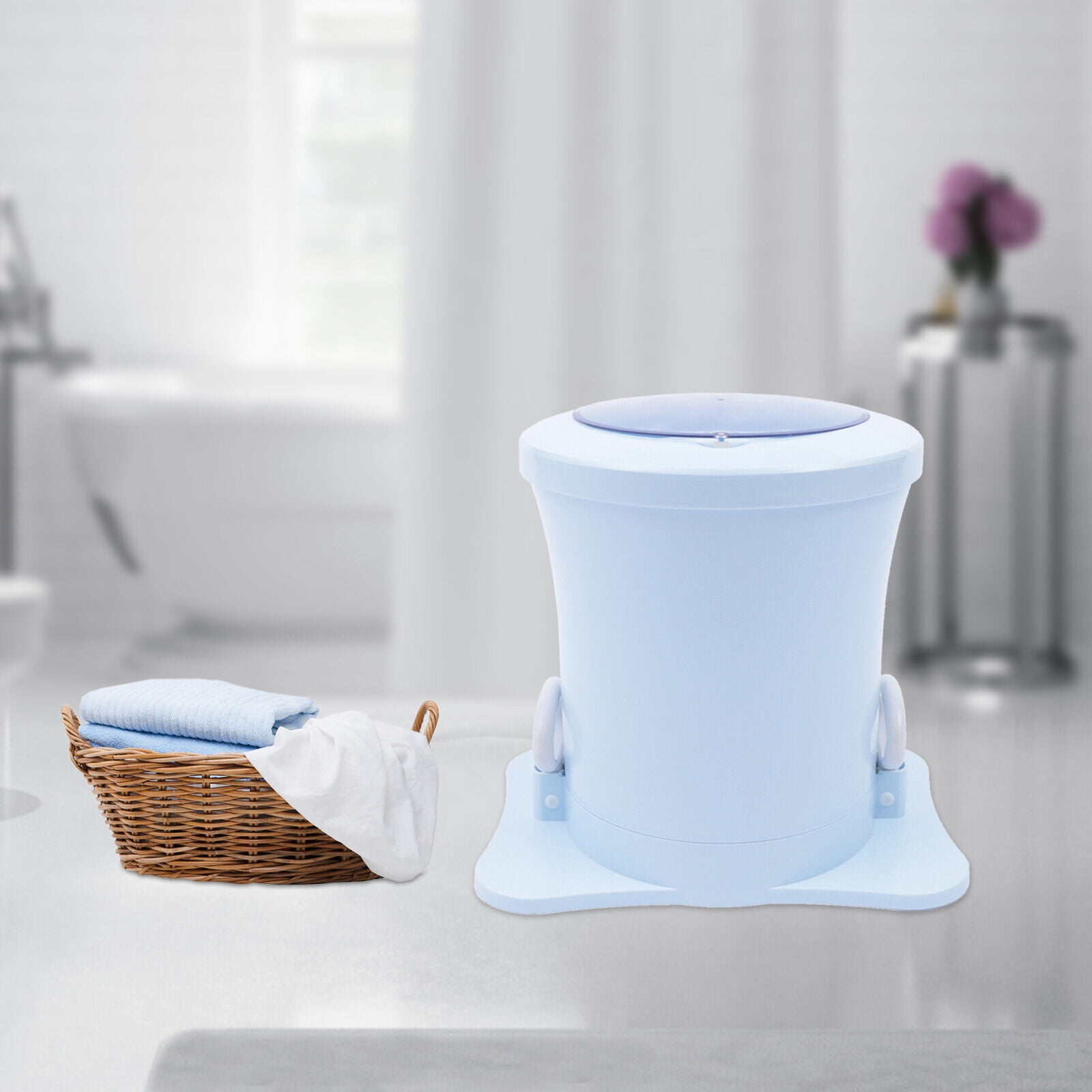 Plastic Top Load Washing Machine Compact with Mini Manual Dehydrator ...