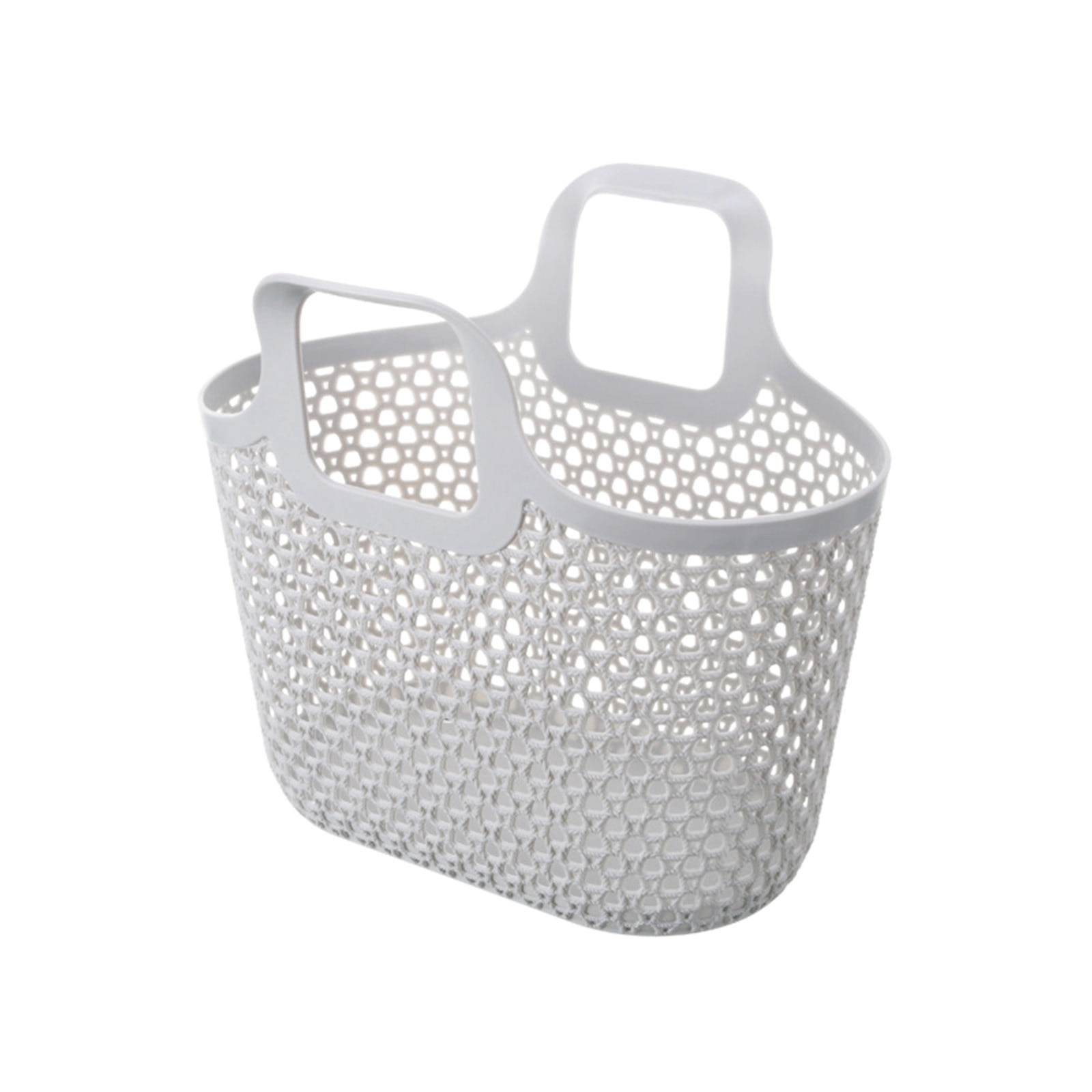 Plastic Totes With Handles Portable Plastic Carrying Basket Beach ...