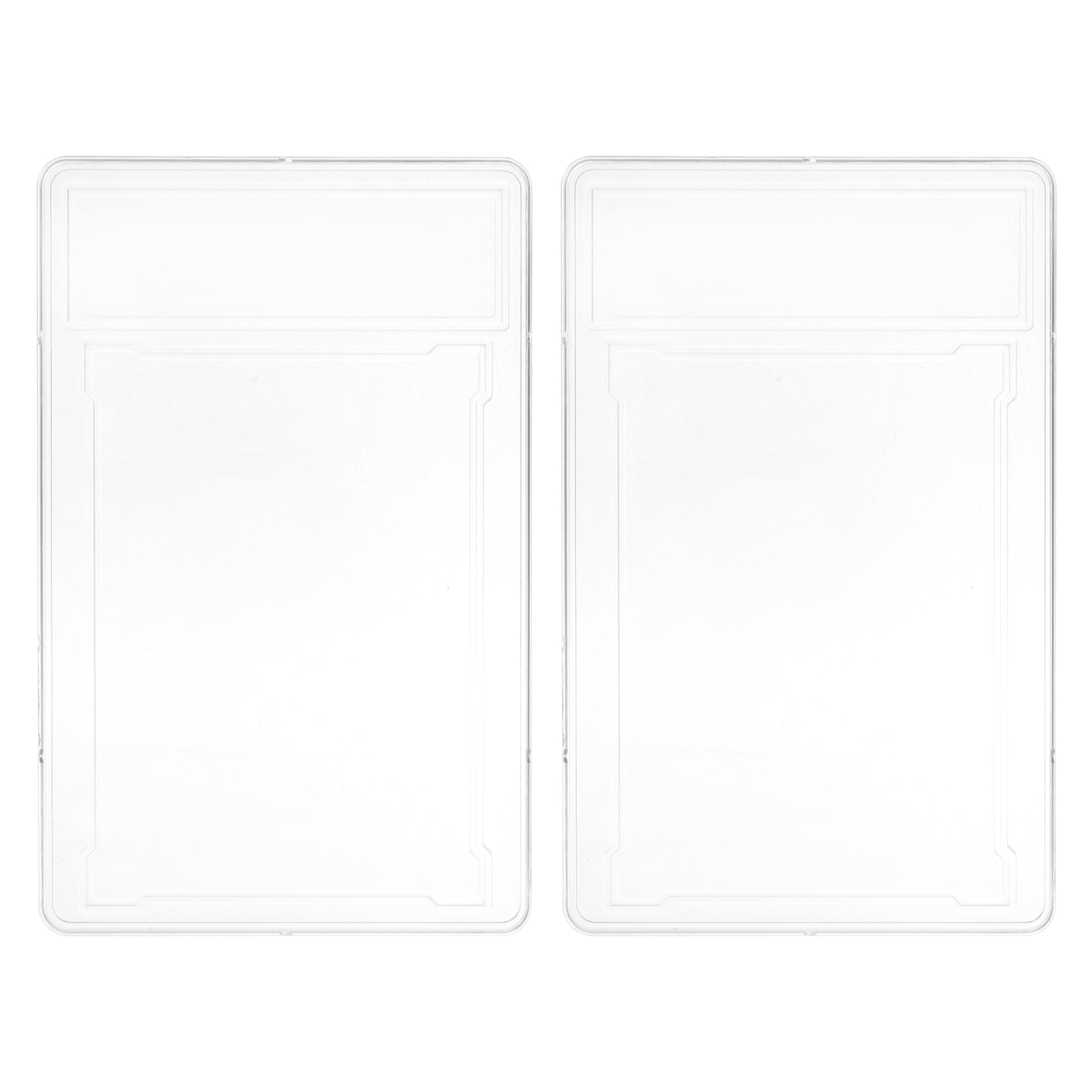 Plastic Trading Card Cases 2pcs Trading Cards Protector Case Plastic ...