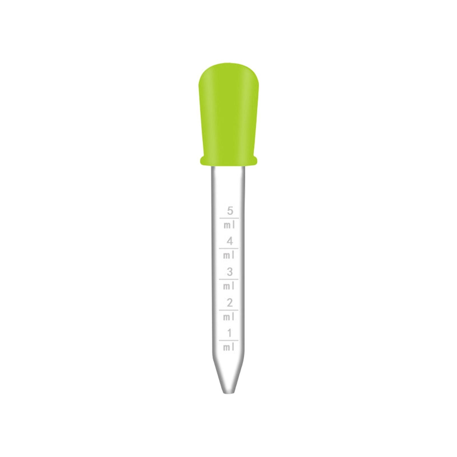 Plastic Transfer Pipettes, 5ML Durable Food-Grade Plastic Calibrated ...