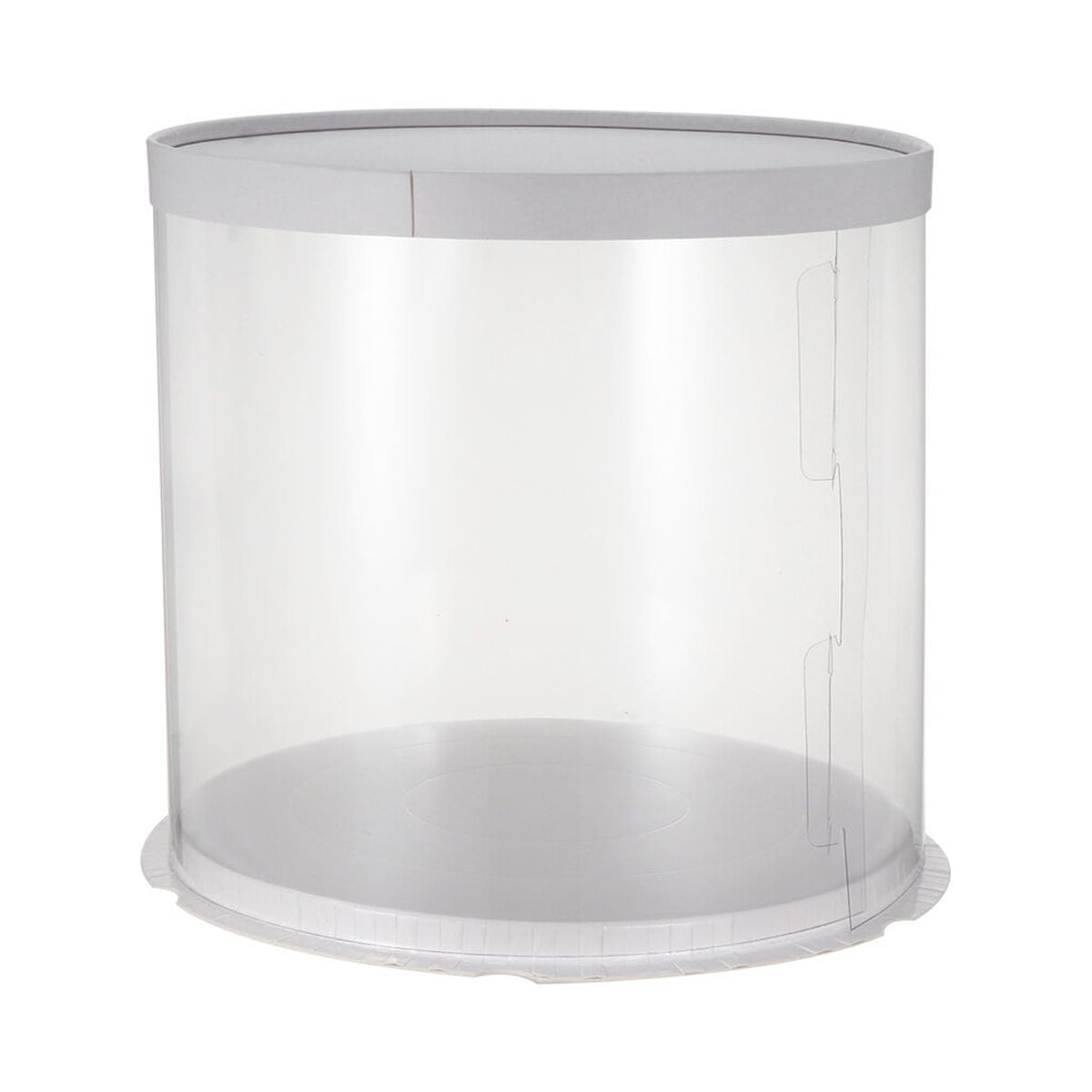 Plastic Transparent Cake Box Round Cake Packaging Boxes Organizer for ...
