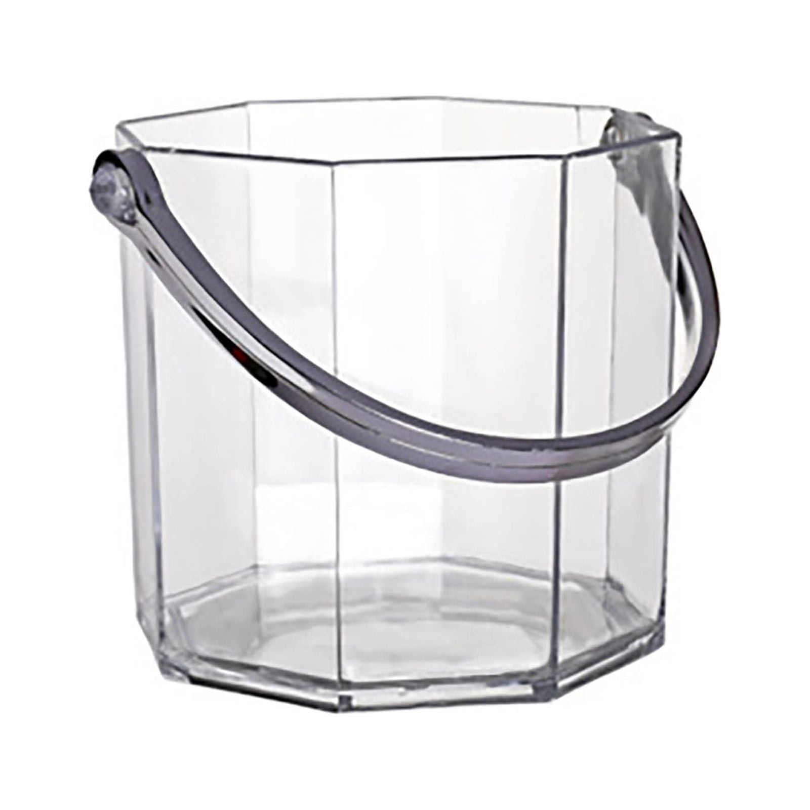 Transparent Ingot Ice Bucket, Shatterproof Leak-Proof, for Home Bar KTV ...