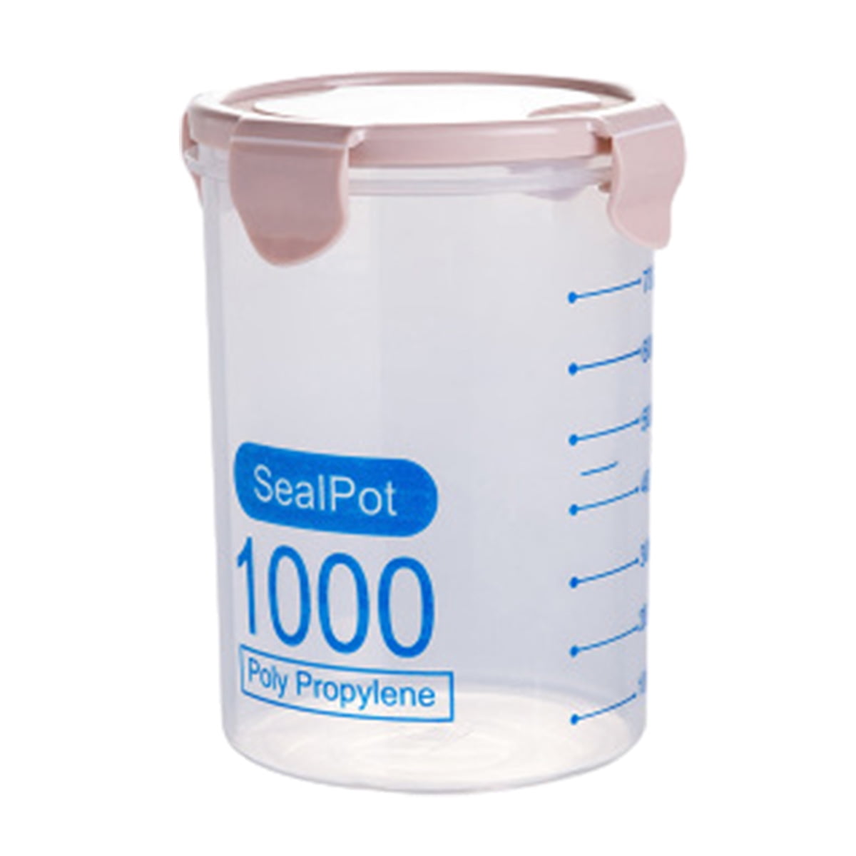 Plastic Transparent Sealed Containers Kitchen Food Cereal Beans Nuts ...
