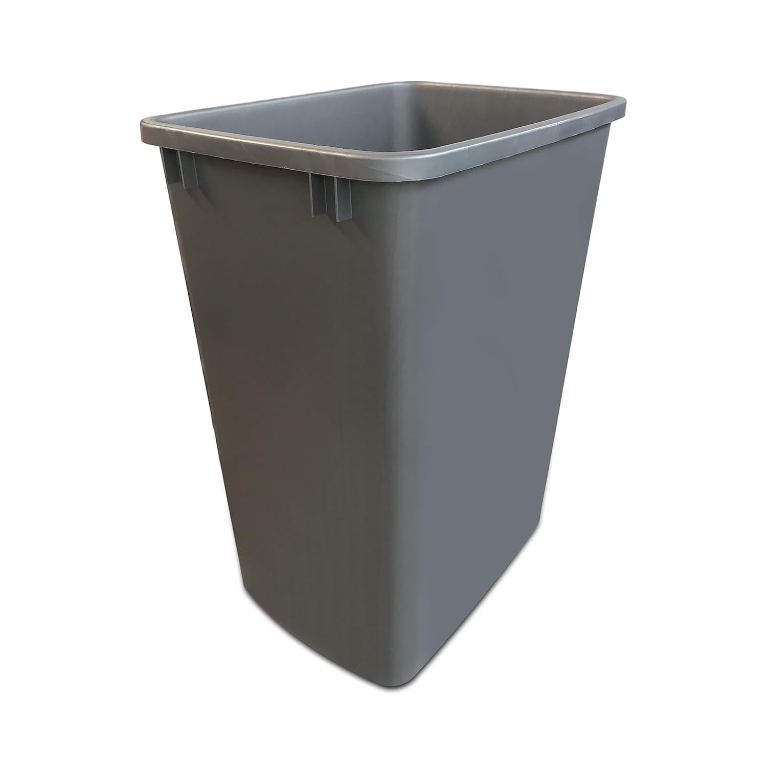 Plastic Trash Can - 35-Quart (9-Gallon) - Indoor Garbage Bin for ...