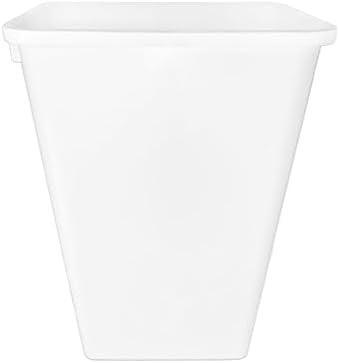 Plastic Trash Can - Indoor Garbage Bin for Kitchen, Home, Office and ...