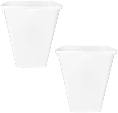 Plastic Trash Can - Indoor Garbage Bin for Kitchen, Home, Office and ...