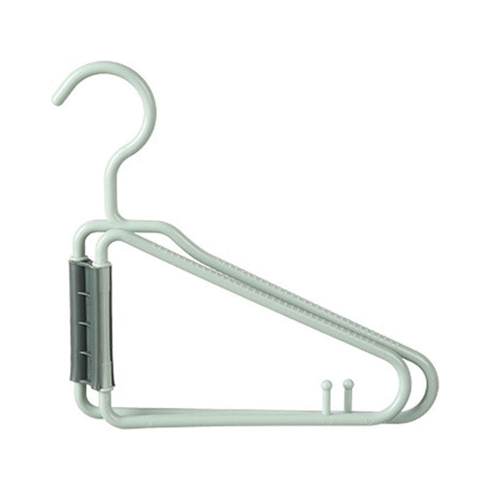 Plastic Travel Hangers - Portable Folding Clothes Hangers Travel ...