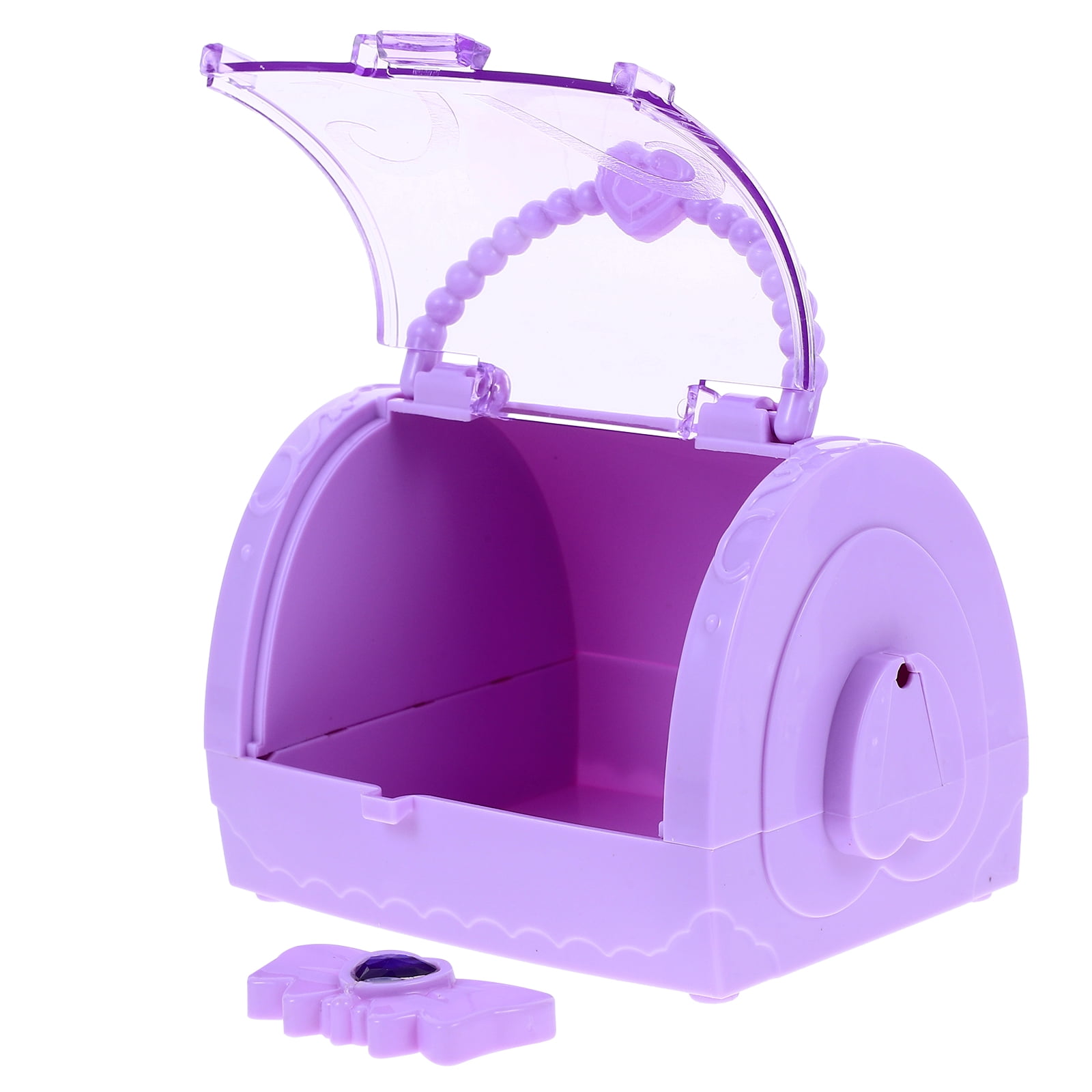 Plastic Treasure Chest Pirate Party Favors Photo for Kids Child Violet ...