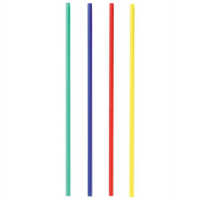 Plastic Treat Stick - 6" Length x 0.15" Diameter - Assorted Color (50 ...